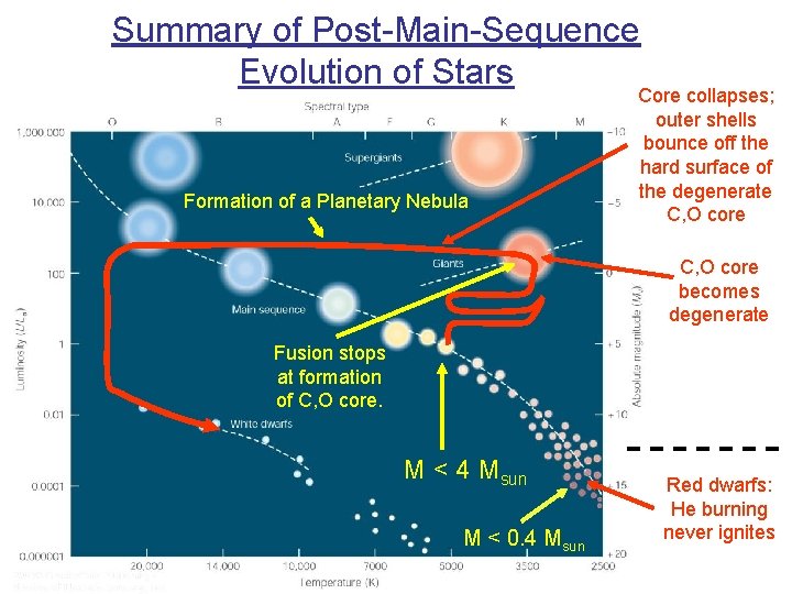 Stellar Evolution Evolution on the Main Sequence Development