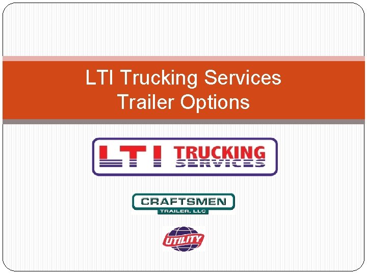 LTI Trucking Services Trailer Options Detailed Specifications Utility