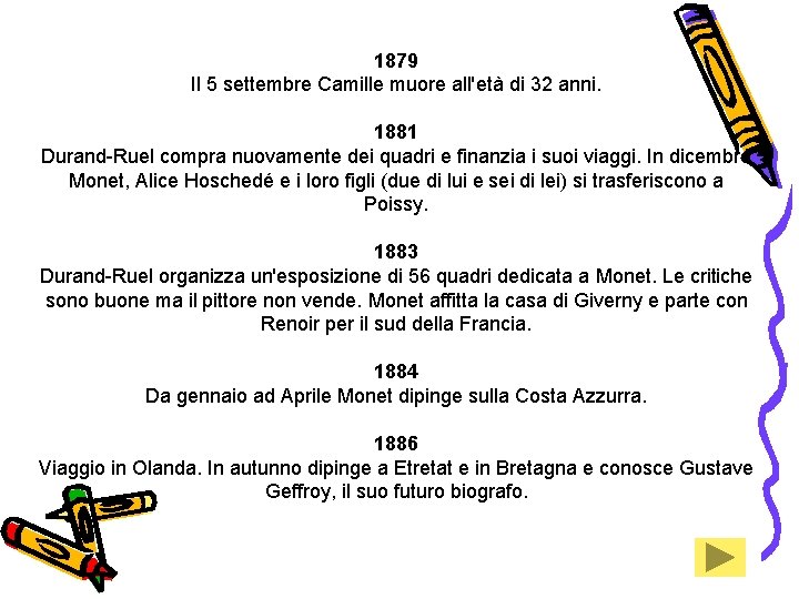 1840 Il 14 novembre nasce Claude Oscar Monet