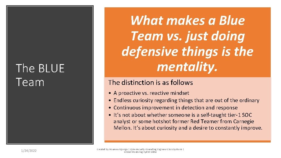 Introduction and overview on Red teaming Blue Teaming