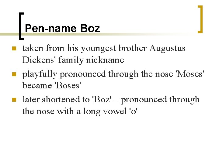 Charles Dickens 1812 1870 Charles John Huffam Dickens