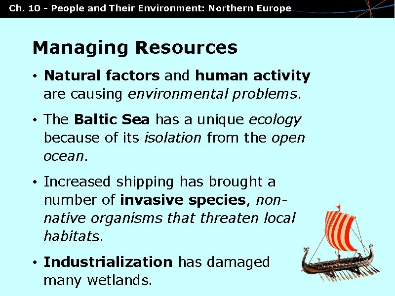 Chapter 10 Lesson 3 People and Their Environment