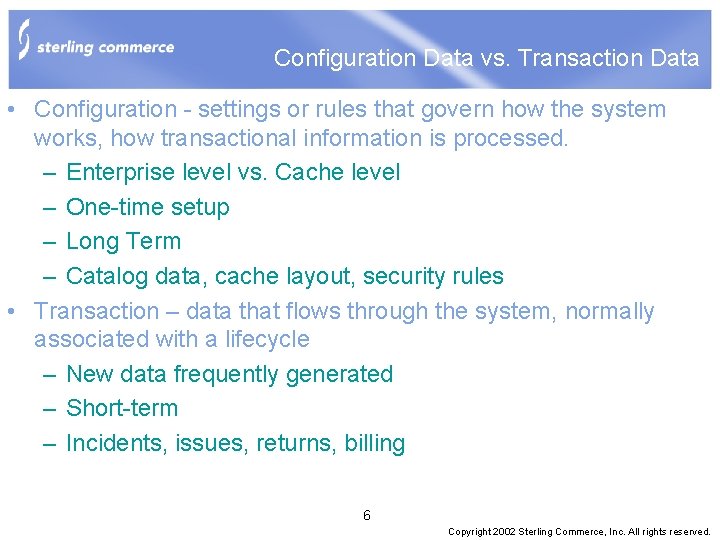 Lesson 1 ICBSR Application Overview Agenda WMS Concepts