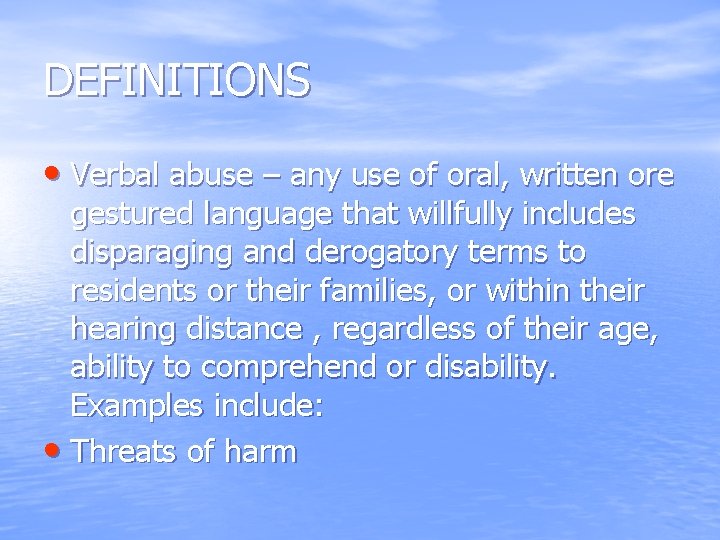 ELDER ABUSE Awareness and Prevention ELDER ABUSE Total