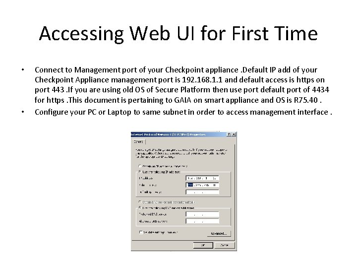 Mastering Checkpoint By Vikas Swami GAIA Operating system