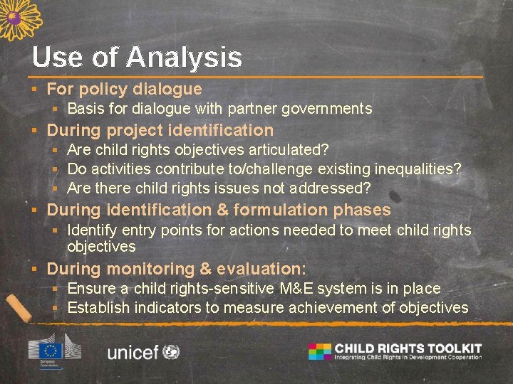 Session 1 Overview of Child Rights in Development