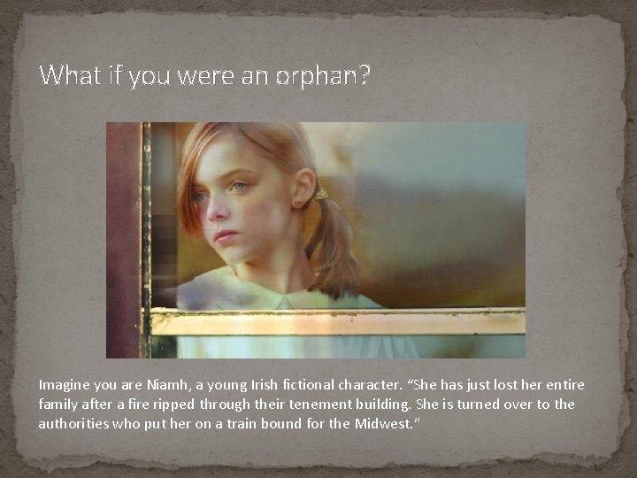 Why Ignore Orphans Mimi Kim Wagner Humanities Block