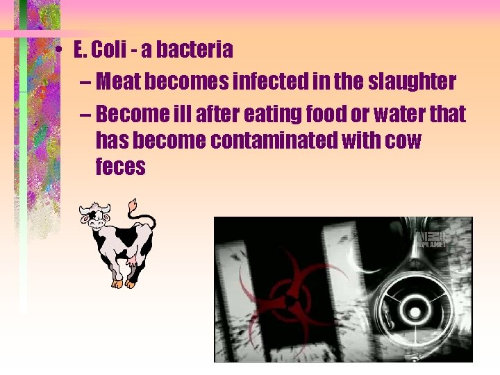 Food Safety EQ Describe ways to select and