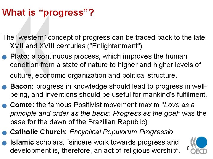 Measuring the progress of societies A global movement