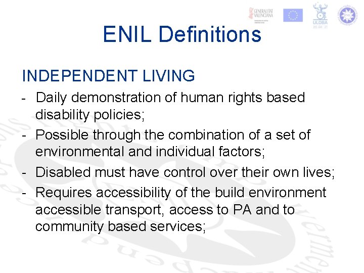 WHAT IS ENIL AND ITS CAMPAIGNS What is