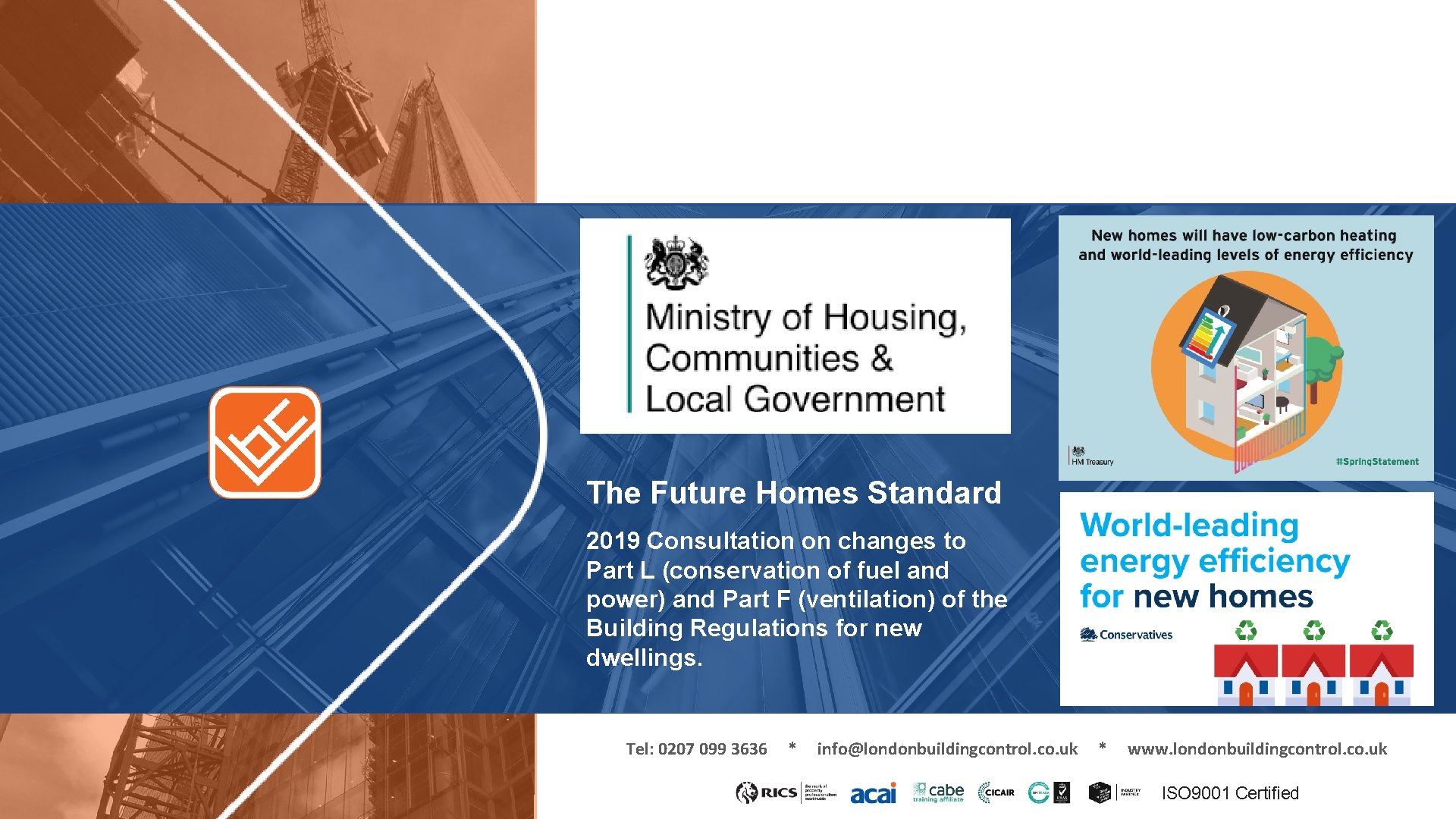 The Building Regulations What can we expect from