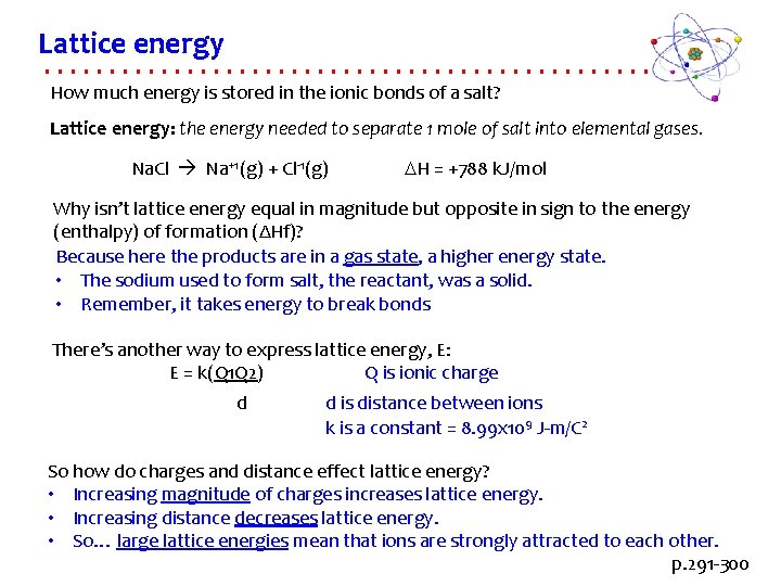 Lecture 7 Chemical bonding Lecture 7 Topics 1