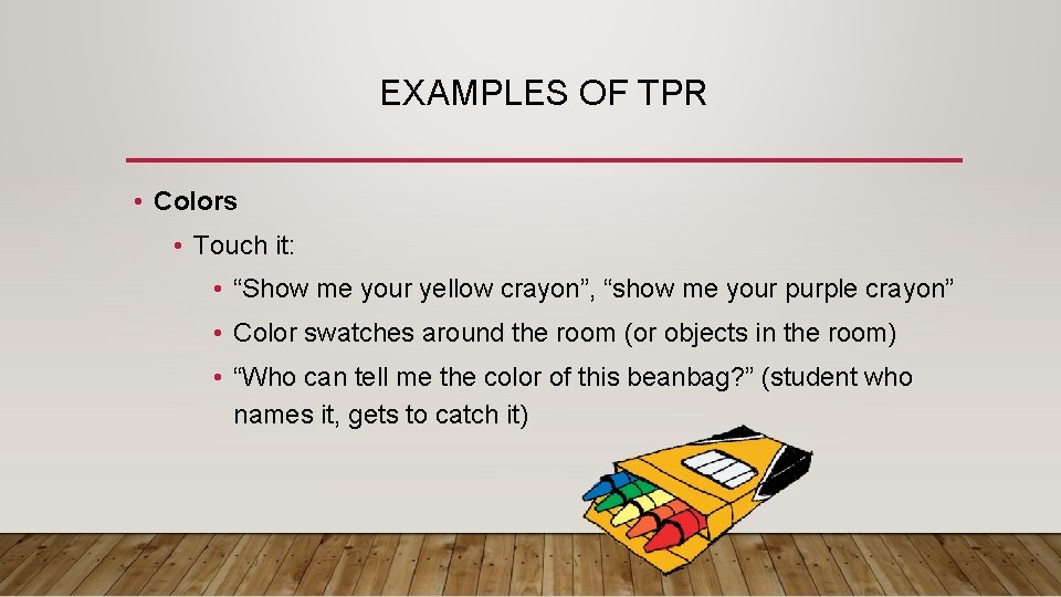 MOVE MOVE FREEZE TOTAL PHYSICAL RESPONSE TPR WHAT