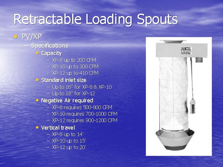 Retractable Loading Spouts Why are they used Loading