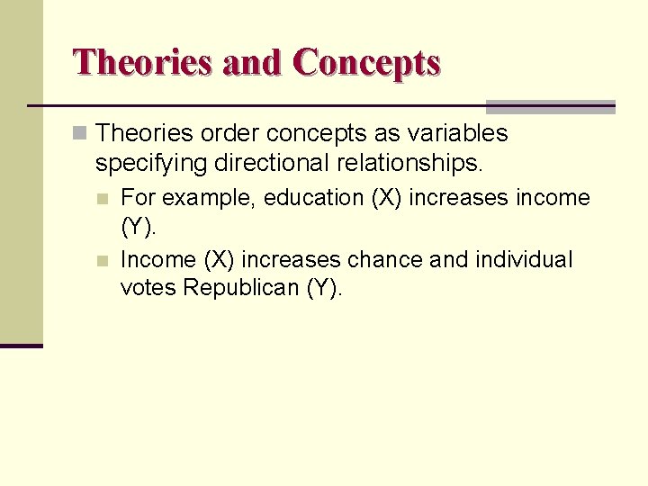 Origins of Research Questions and Process What do