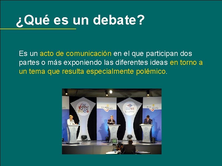 Estrategias de enseanza y aprendizaje El debate y