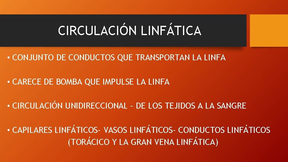 APARATO CIRCULATORIO CONJUNTO DE ORGANOS QUE TRABAJAN PARA