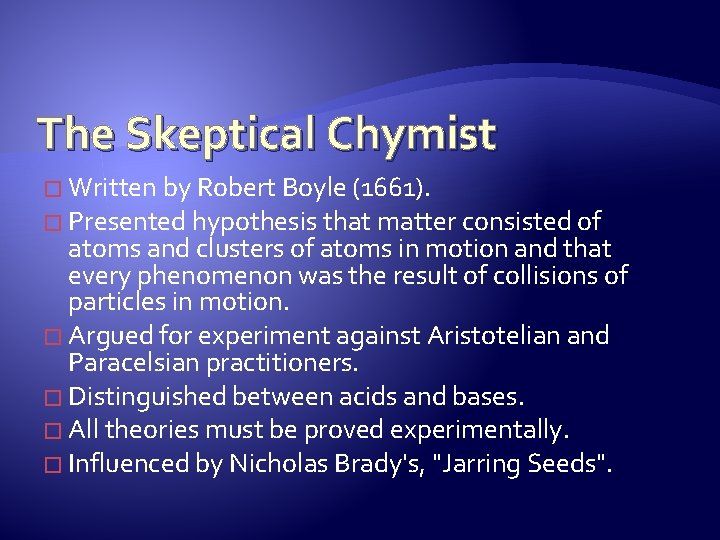 Chemistry of the Renaissance By Raj Patel and