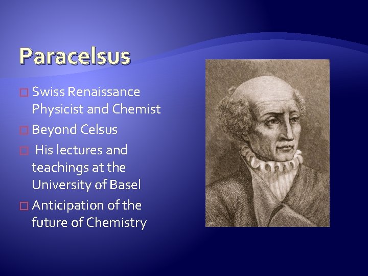 Chemistry of the Renaissance By Raj Patel and