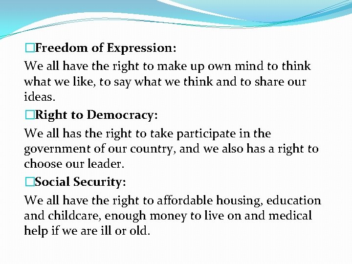 Human Rights What are Human Rights Human rights