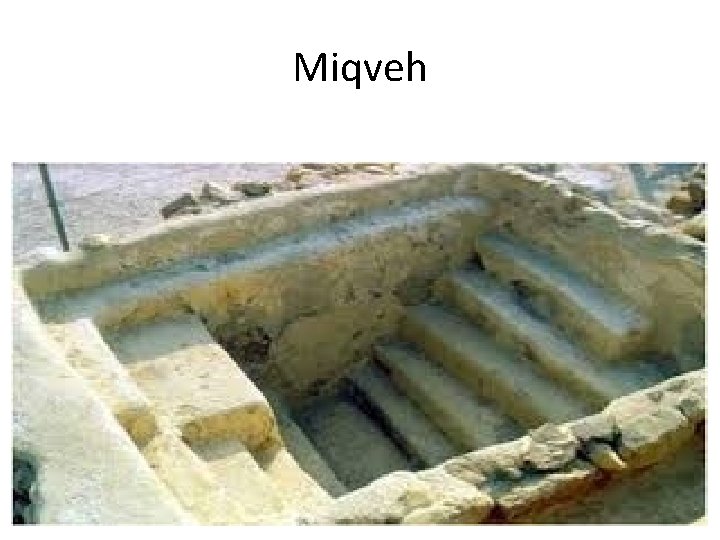 Refined by Fire and Water Baptism Miqveh Stone