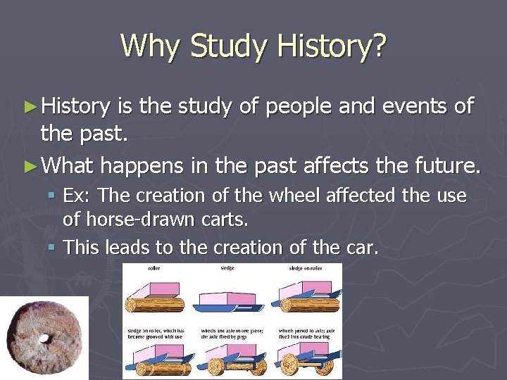 What is History Chapter 1 Lesson 1 Why