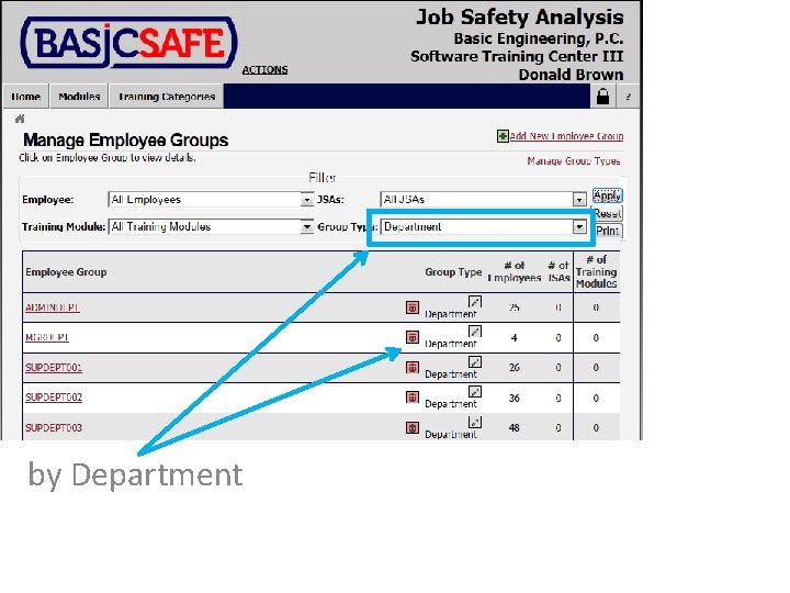 Basic Safe Enhancements Update to employee CSV file