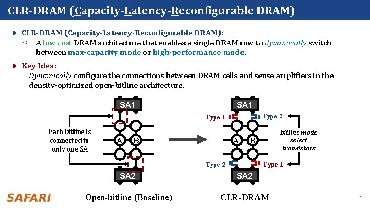 CLRDRAM A LowCost DRAM Architecture Enabling Dynamic CapacityLatency