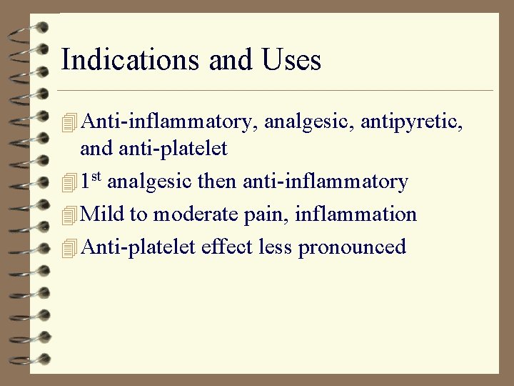 NonSteroidal AntiInflammatory Drugs NSAIDs NSAIDs Effects 4 ...