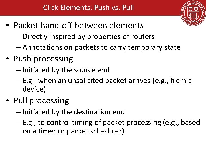 Software Routers Route Bricks Hakim Weatherspoon Assistant Professor