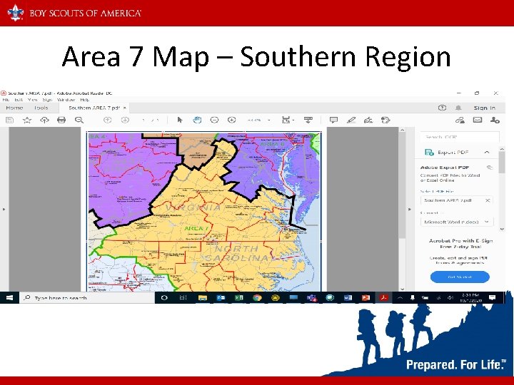 Heart of Virginia Council and BSA Organization Agenda