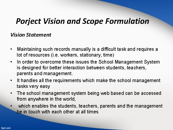 Centralized School Management System Team Members M Asif