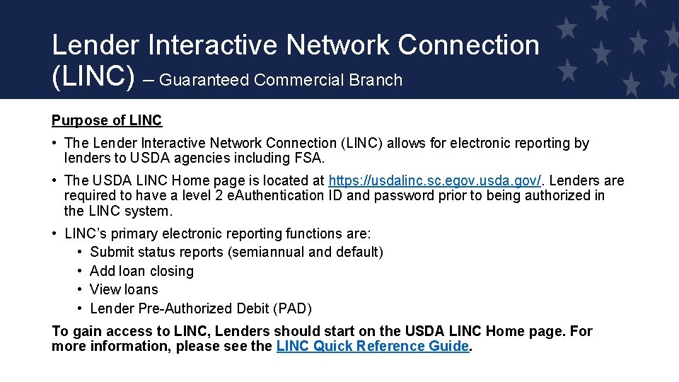 Rural Development Business Center Servicing Office Farm Service