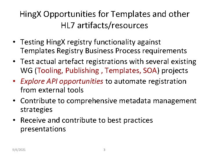 Health Ingenuity Exchange Hing X Best Practices for