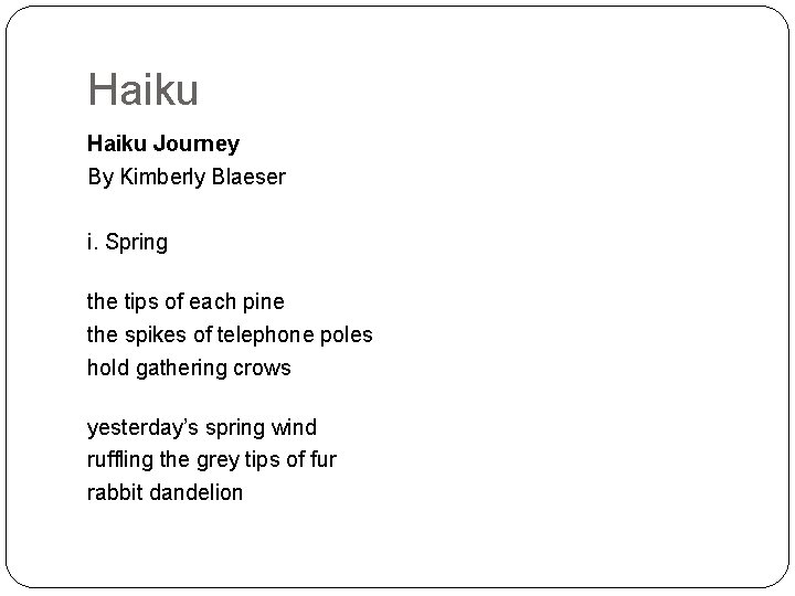 Types of Poems Couplets and Quatrains Rhyming Couplet