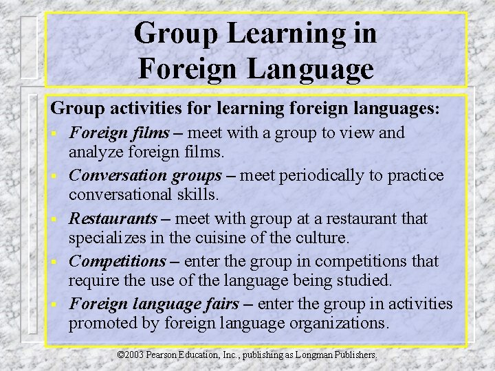 Study Skills Topic 15 Collaborative Learning Power Point