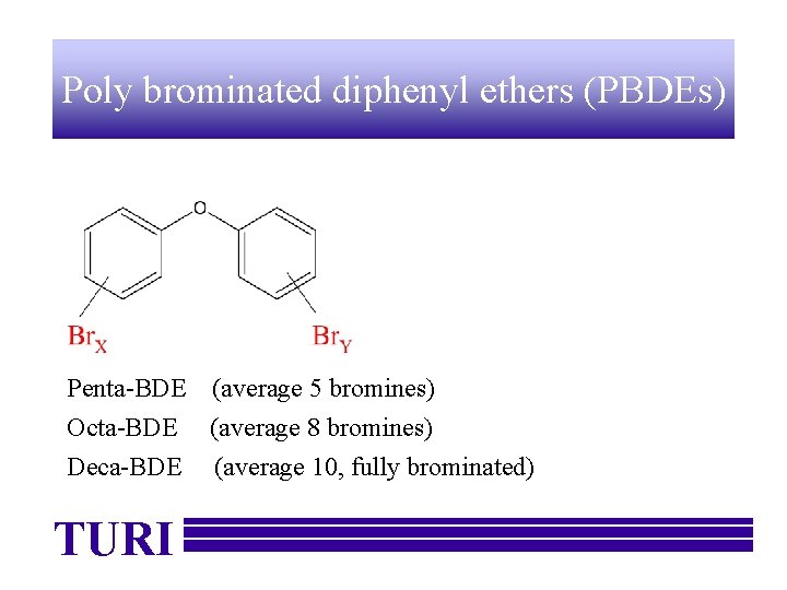TOXICS USE REDUCTION INSTITUTE Brominated Flame Retardants Uses