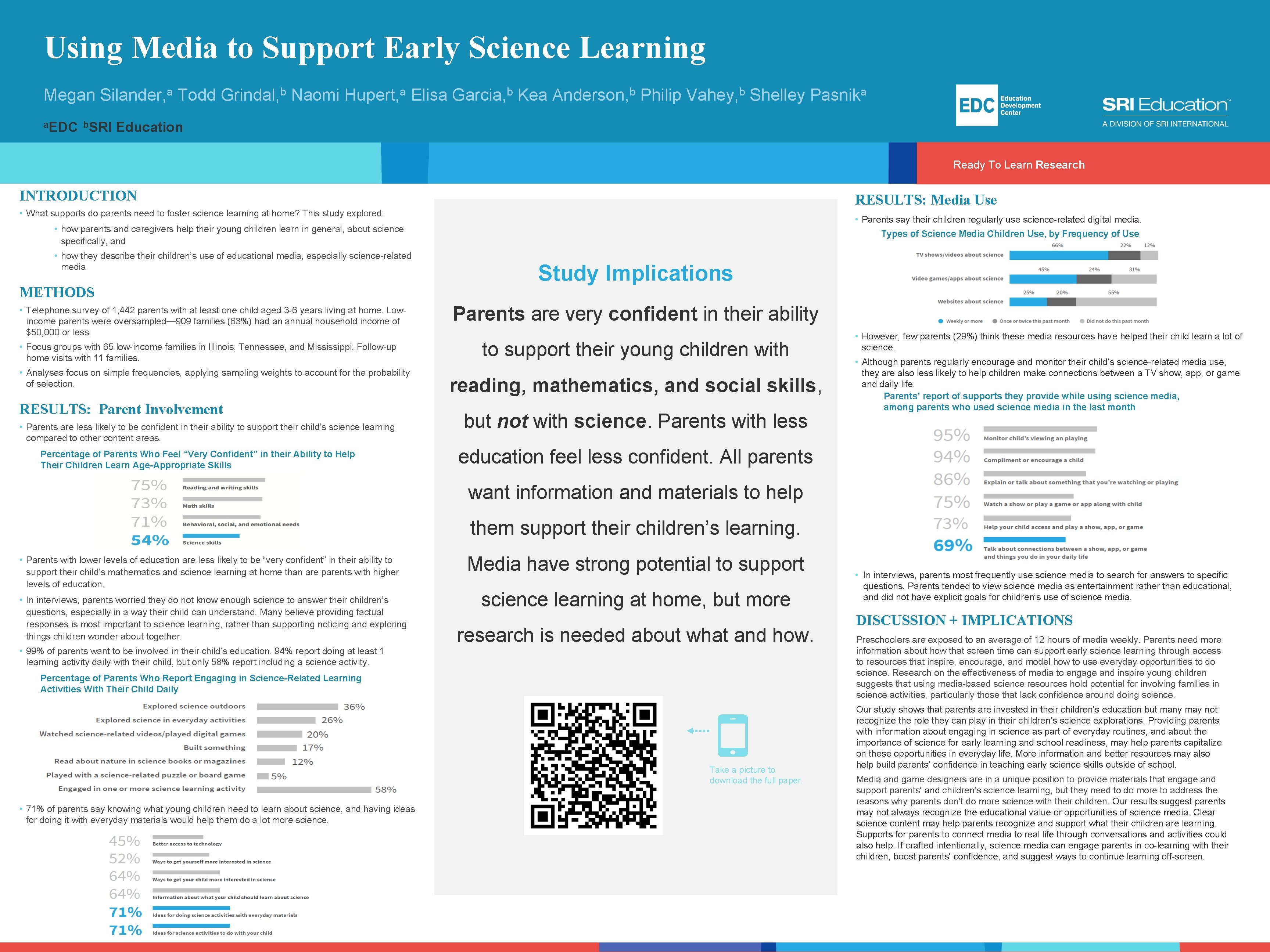 Using Media to Support Early Science Learning Megan