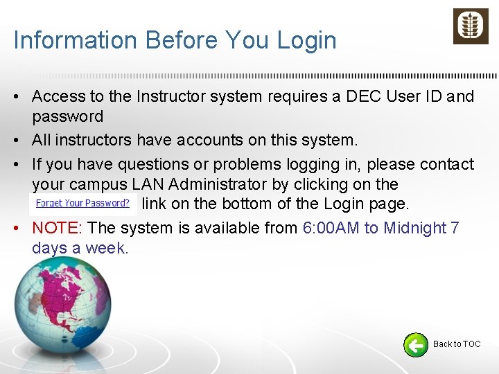 Web Faculty Instructor System Reference Guide Los Angeles