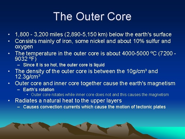 Layers of the Earth Katie Borucki Caitlin Hale