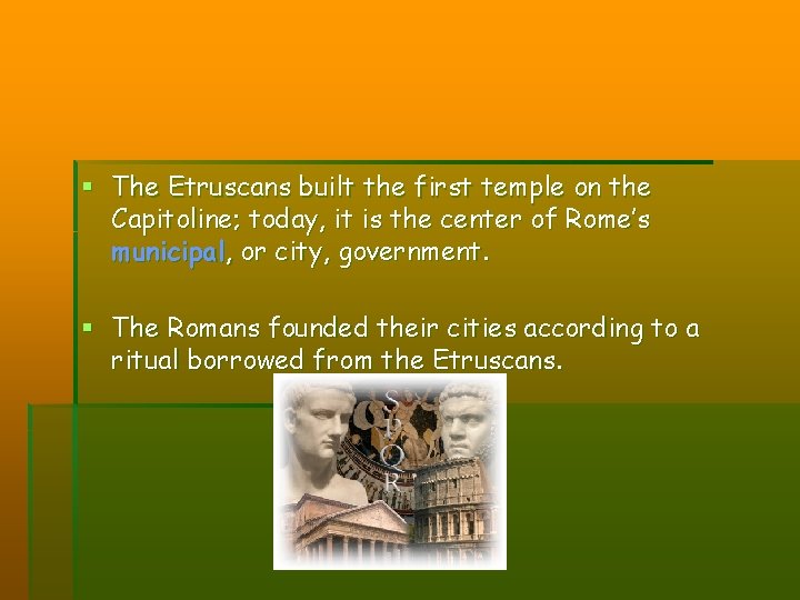 Etruscans and the Romans Who is Lucius Tarquinius