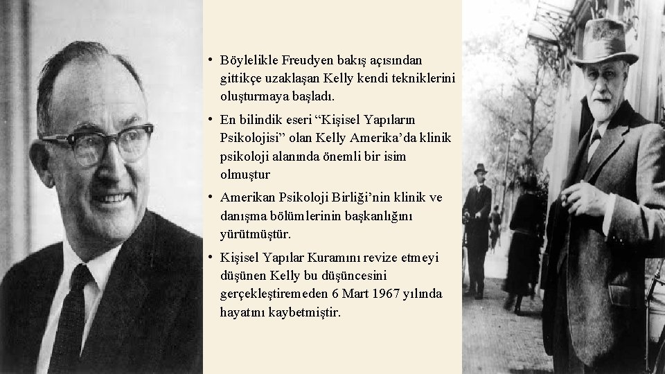 GEORGE ALEXANDER KELLY 1905 1967 KSEL YAPILAR KURAMI