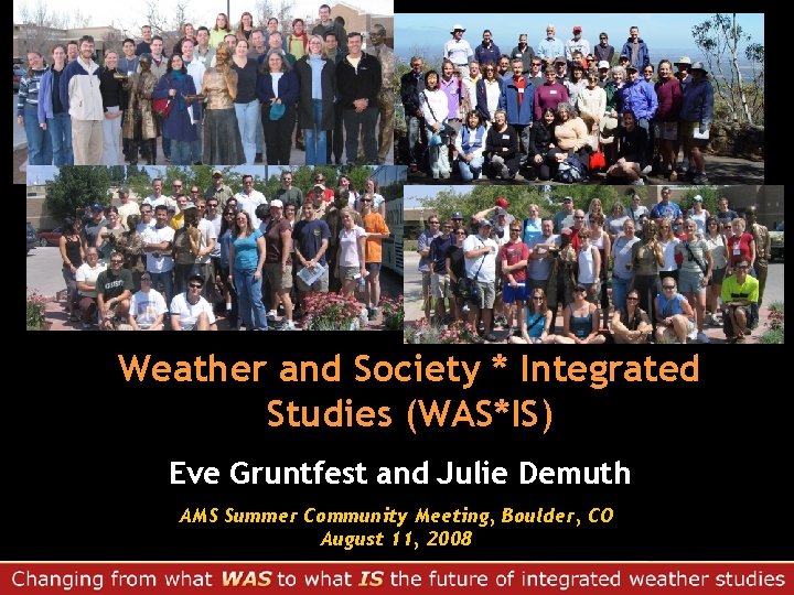 New Ways to Communicate Collaborate within the Weather