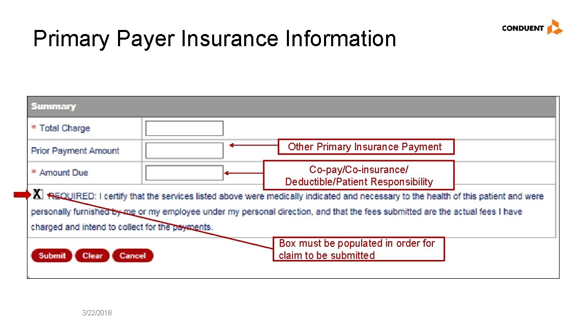 CMS1500 Online Claims Entry Conduent Government Healthcare Solutions