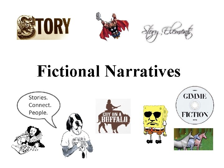 Fictional Narratives Plot conflict Narrative a spoken or