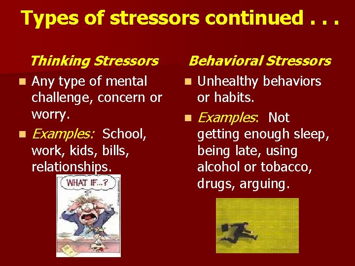 STRESS STRESS Learning Objectives What is stress n