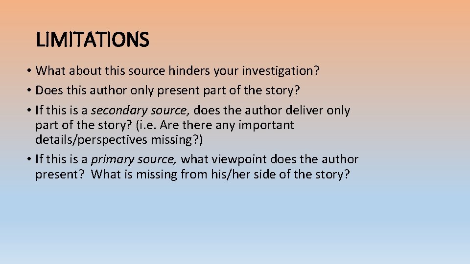 OPCVL Learning Objective Understand how to assess the
