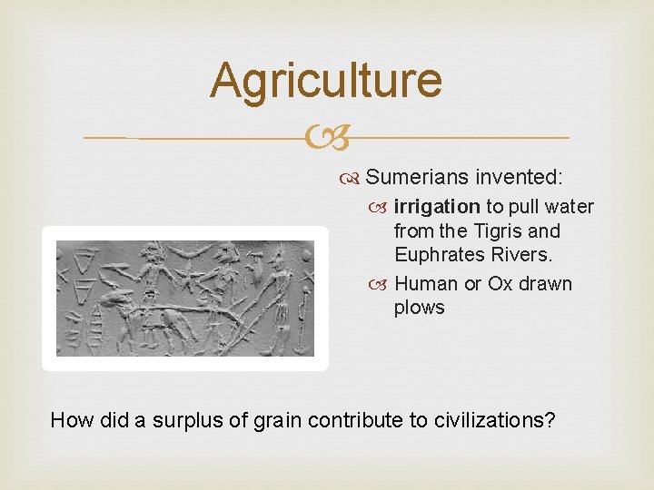 River Valley Civilizations Ancient Sumer 6 Traits of