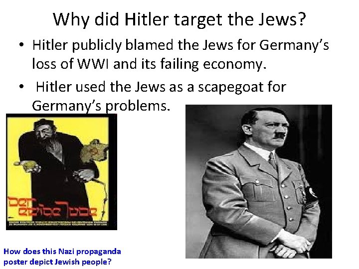 The Holocaust World War II Agenda OBJ Students
