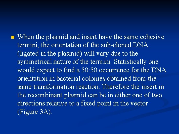 Cloning of a PCR Amplified Gene PPT 2